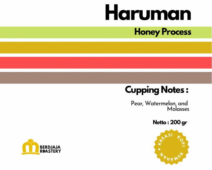 Jual Haruman Honey - Single Origin - Filter - Berdjaja Roastery - Kab. Sleman - Berdjaja ...