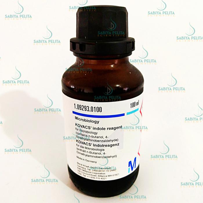Jual Larutan KOVACS indole reagent for microbiology MERCK 1.09293.0100 ...