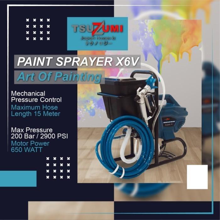 Promo Airless Paint Sprayer / Mesin Cat Tembok X6 + Hopper Tsuzumi By ...