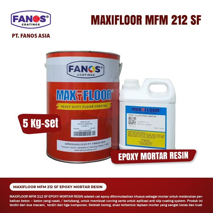 Jual MAXIFLOOR MFM 212 SF EPOXY MORTAR RESIN (5 Kg-Set) - Kota Bekasi ...