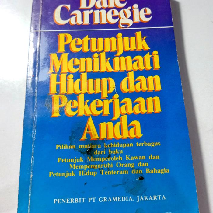 Jual Buku Pengembangan Diri Petunjuk Menikmati Hidup dan Pekerjaan Anda ...