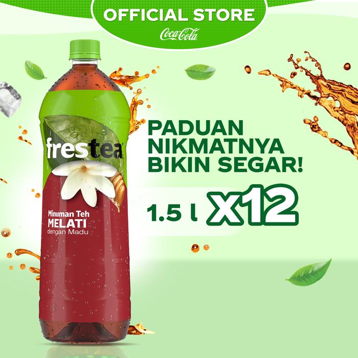 Promo Frestea Rasa Jasmine Minuman Teh - Botol 1.5L x 12pcs - Kota ...