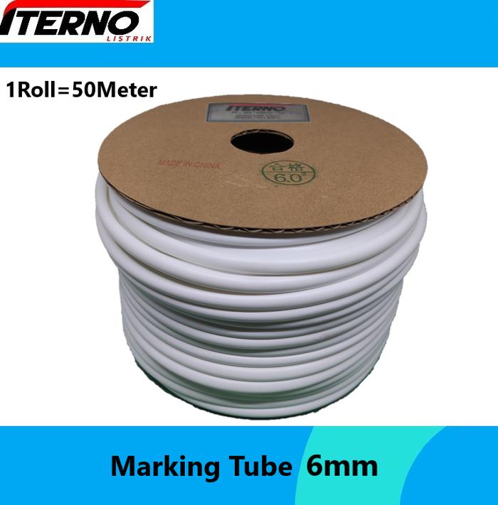 Jual Marker Tube Kabel 6mm setara OMT-5.5 MT-5.5 50M Tubing Marker ...