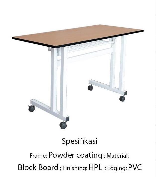 Jual Meja Lipat/Folding Table merk POLARIS Seri II Type FTM-II-1660 ...