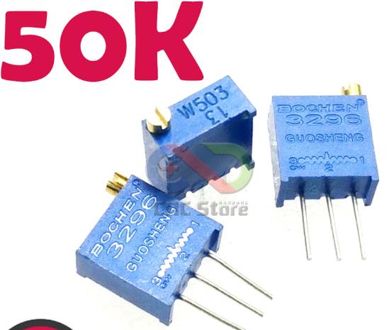 Jual POTENSIOMETER 50K POTENTIOMETER POTENSIO TRIMPOT MULTITURN VR 32 ...