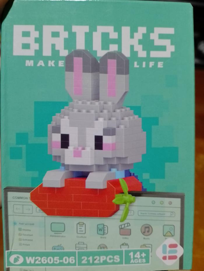 Jual Nano block Bricks DIY nano block karakter - Rabbit Judy - Jakarta ...