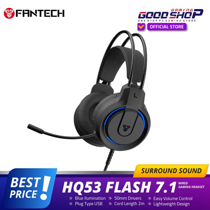 Promo Fantech HQ53 Flash 7.1 Surround Sound PC Gaming Headset - Jakarta Pusat - Goodgamingshop ...