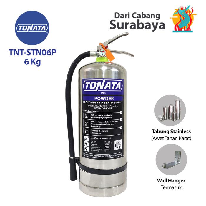 Promo Stainless APAR 6KG ABC Powder Tonata / Set Komplit - Kota ...