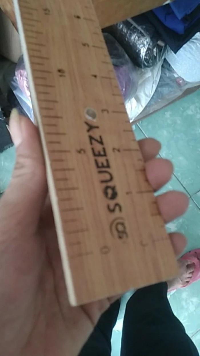 Jual Penggaris Kayu Panjang 100m/Ruler Partikel Kayu MDF/Garisan Tebal ...