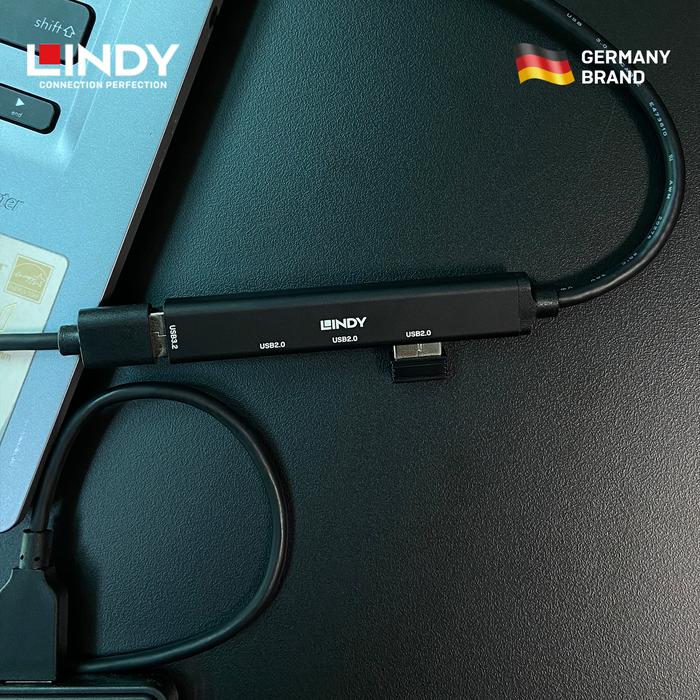 Jual Usb Hub 4 Port Lindy Ultra Slim Usb 3.2 5gbps & Usb 2.0 480mbps ...