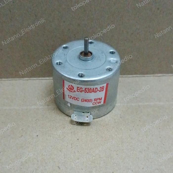 Jual 6137 motor dinamo dynamo tape compo eg-530ad-2b 12vdc 12v ccw ...
