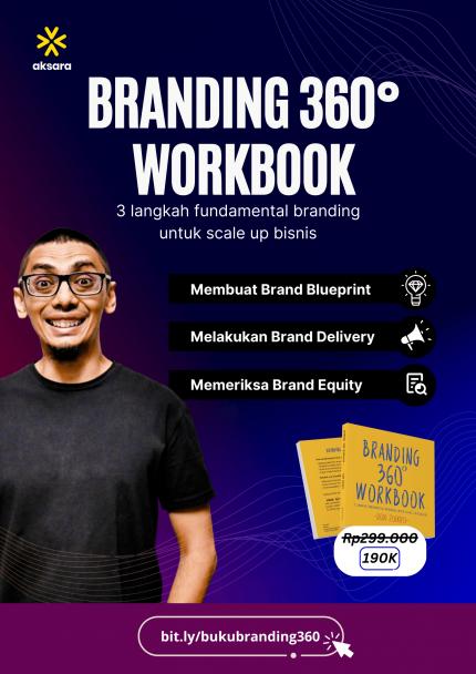 Jual Buku Branding 360â° Workbook Strategi Branding Untuk Scale Up ...