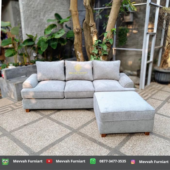 Jual Sofa set tamu sudut minimalis modern & meja - Kab. Jepara - Mevvah ...
