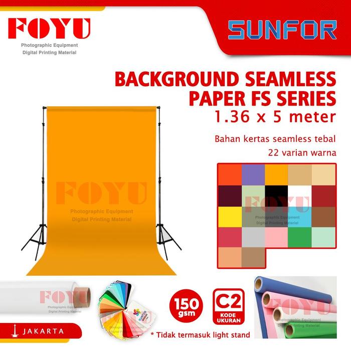 Jual Background Backdrop Layar Studio Foto Video Paper Kes Polos ...
