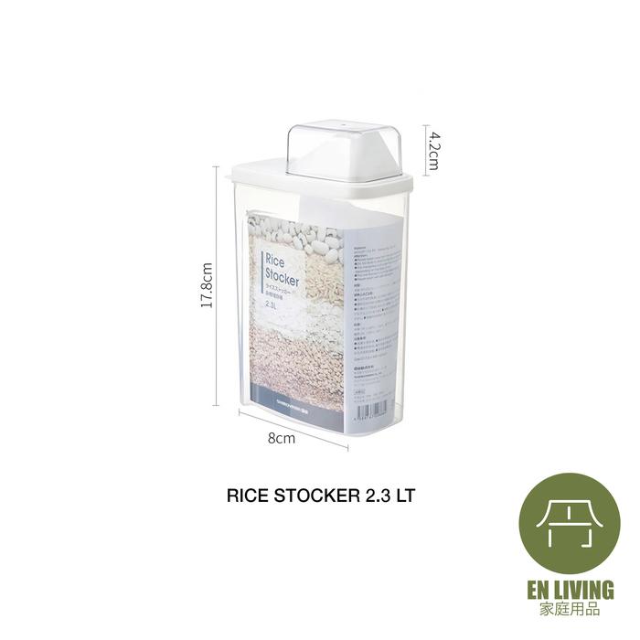 Jual En Living Rice Stocker 2.3 Lt / Tempat Cereal / Cereal Container ...