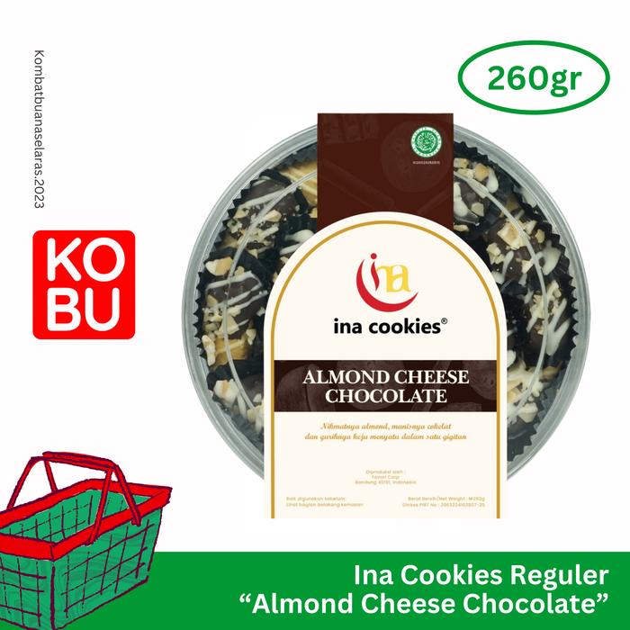 Promo Ina Cookies kemasan reguler / kukis lebaran premium - Almond ...