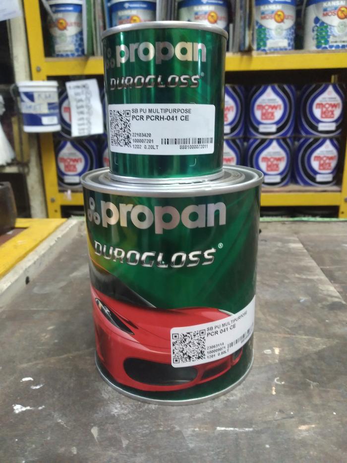 Jual Pernis duco Propan Durogloss PU Clear Coat 041 CE 1 liter set ...
