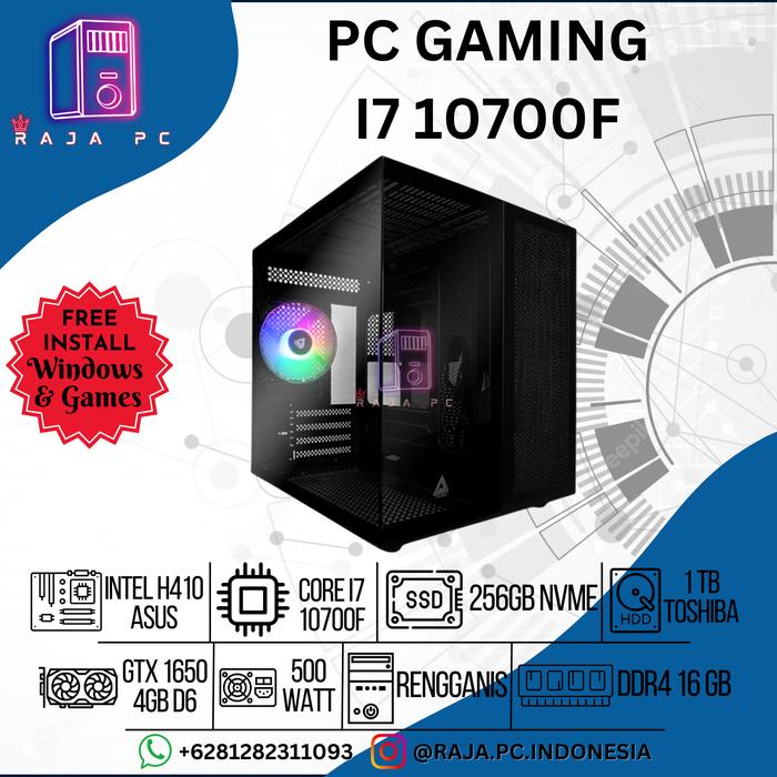Jual Komputer | PC Gaming Rakitan I7 10700F - Jakarta Pusat - RajaPCIndonesia | Tokopedia