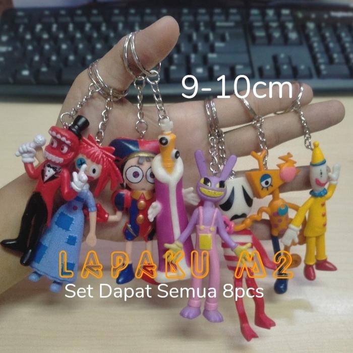 Jual The Amazing Digital Circus Jax Pomni Ragatha Zoomble Keychan ...