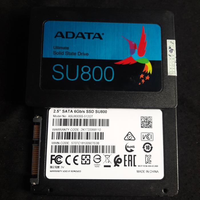 Jual SSD SATA 3 512GB Adata SU800 512 GB A-data SU-800 2,5 inch 2.5 ...