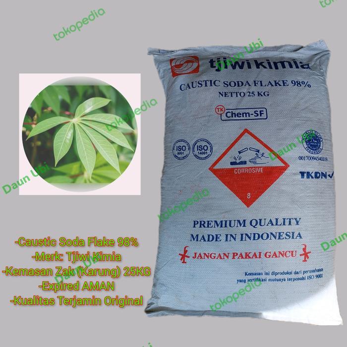 Jual Caustic Soda / Soda Api / Caustic Tjiwi Kimia 25KG - Kota ...