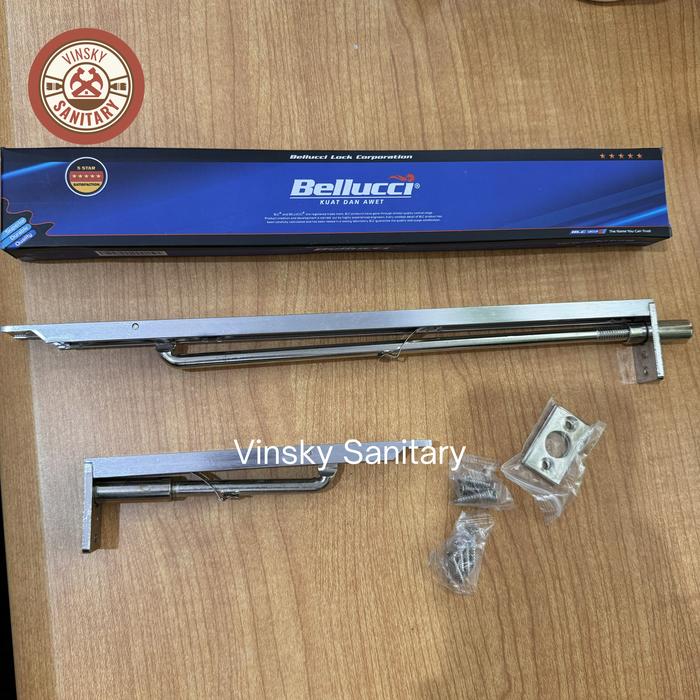 Jual Grendel Tanam BELLUCI / Slot Tanam BELLUCI 12" + 6" Silver Sn ...