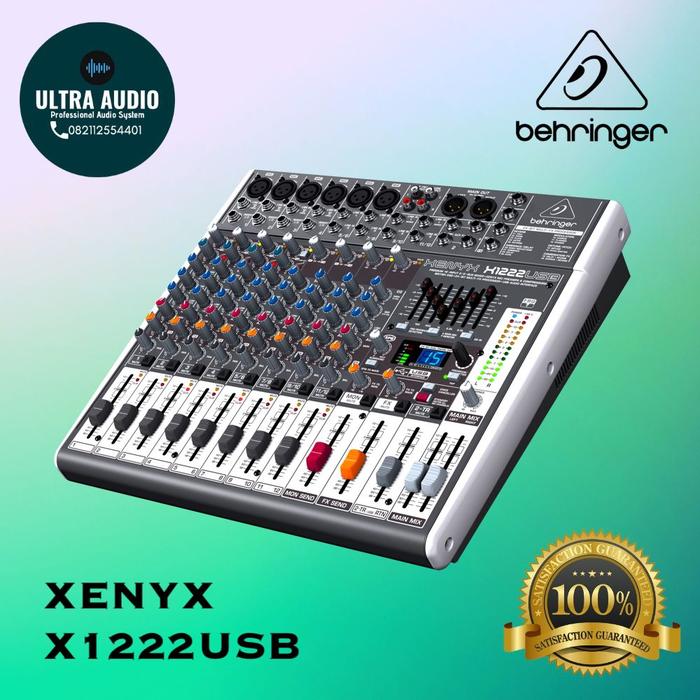 Jual Behringer XENYX X1222USB / X 1222 USB / X1222 USB Mixer Audio ...