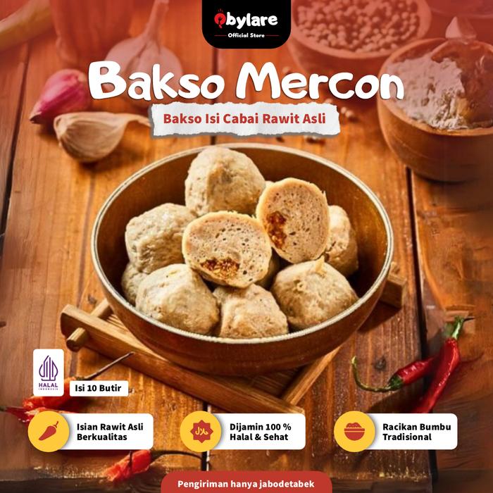 Jual bakso mercon pedas rawit bakso sapi asli - Kota Depok - Pabrik mie ...
