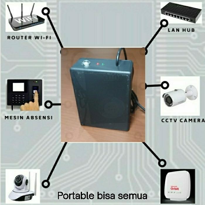 Jual Promo! UPS mini DC 12 Volt ( POWER BACKUP ROUTER JIKA PLN MATI ...