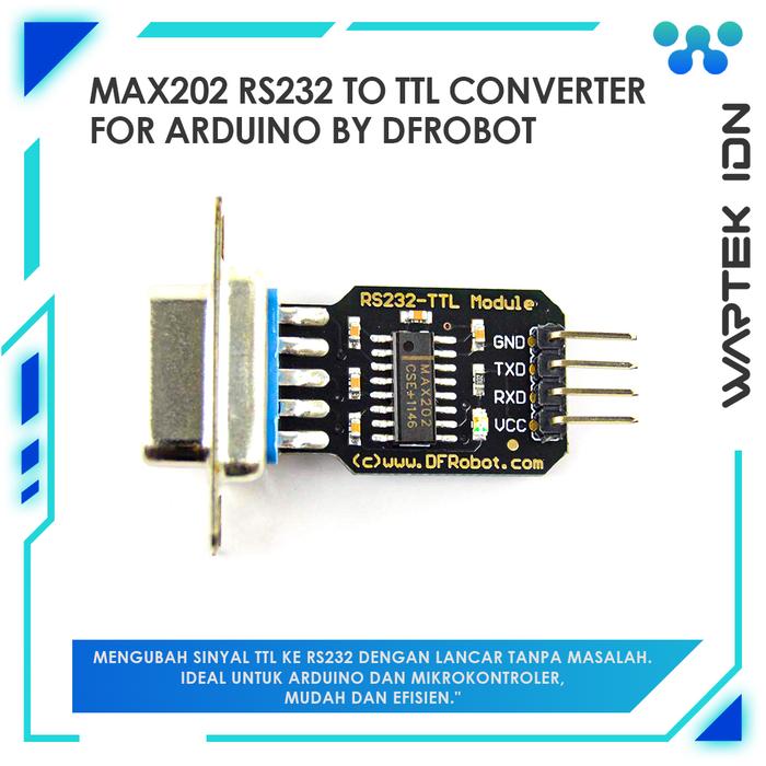 Jual MAX202 RS232 to TTL Converter For Arduino By DFRobot - Kota Yogyakarta - Wartek IDN | Tokopedia