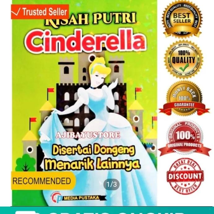 Jual BUKU CERITA KISAH PUTRI CINDERELLA KISAH CINDERELA DISERTA DONGENG MEN - Kota Surakarta ...