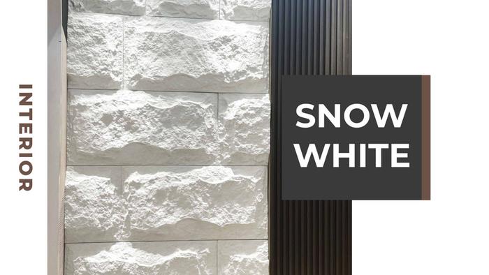 Jual NEO STONE PANEL PU STONE WALL PANEL BATU ALAM 3D DINDING - SNOW ...