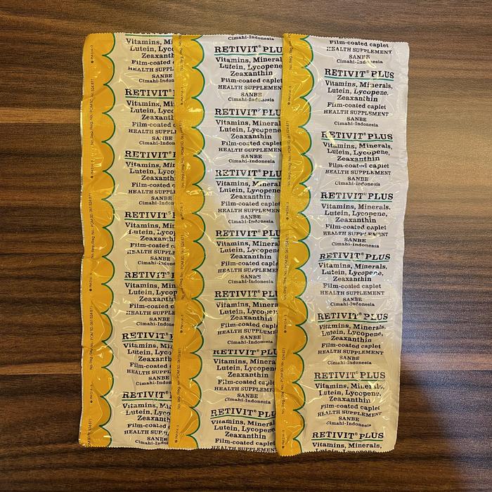 Jual Retivit Plus Strip 10 Kaplet Original - Jakarta Utara - Bumi Ceria ...