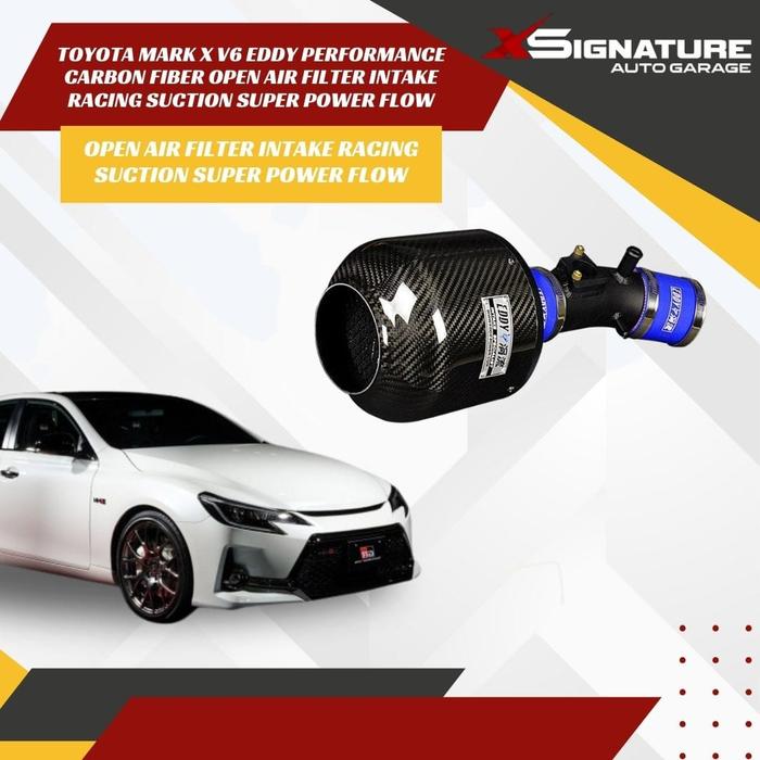 Jual TOYOTA MARK X V6 EDDY PERFORMANCE CARBON FIBER OPEN AIR FILTER ...