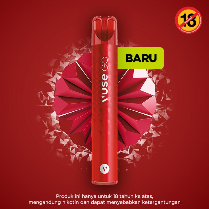Jual Vape VUSE GO 700 Strawberry Ice 3% - Jakarta Utara - VUSE ...