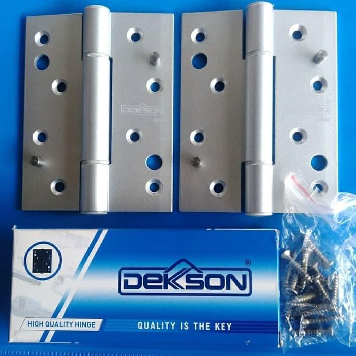 Jual ENGSEL PINTU KUPU KUPU HINGE DEKKSON ES AL 0940 BK NA WH YB1C ...