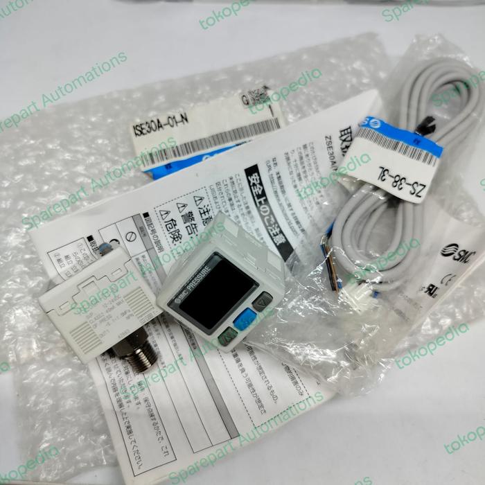 Jual SMC ISE30A-01-N-L Digital Pressure Switch Series ISE/ZSE30 ...