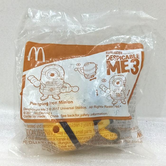 Jual Happy meal despicable me 3 pumping iron minion - Kota Makassar - jack's snack and dessert ...