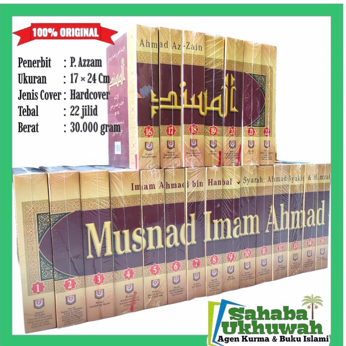 Promo terjemah musnad imam ahmad lengkap 22 jilid - Jakarta Utara ...