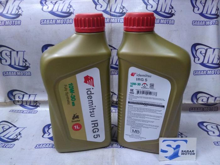 Jual Oli Idemitsu IRG 5 10W-30 MB Fully Synthetic 1L - Kota Bekasi ...