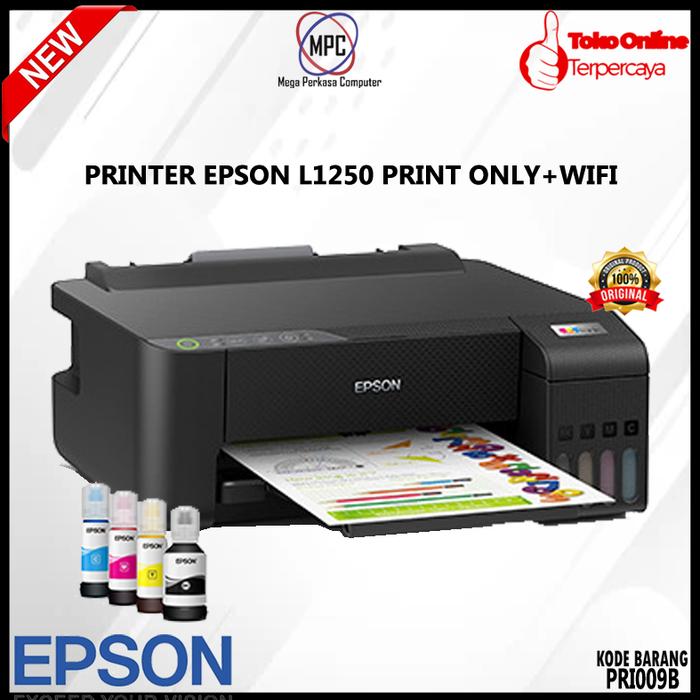 Jual PRINTER EPSON L1250 PRINT ONLY WIFI - Kota Depok - Mega Perkasa Computer | Tokopedia