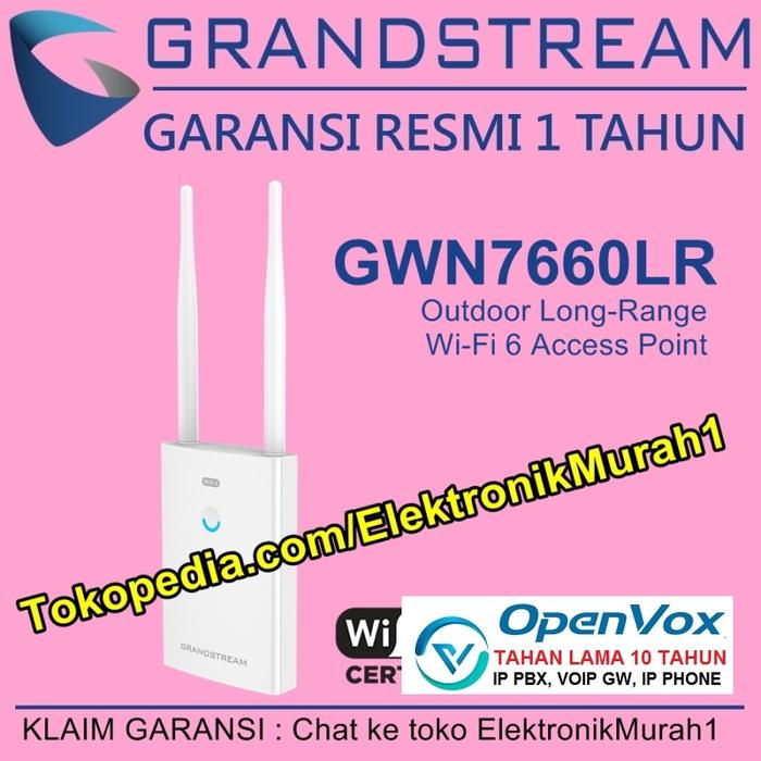 Jual Grandstream GWN7660LR WiFi 6 Outdoor Long Range Access Point ...