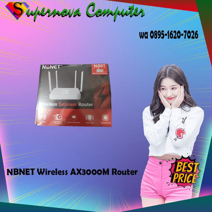 Jual NB01 ROUTER KOMERSIAL WI-FI 6 GENERASI BARU - Jakarta Pusat ...