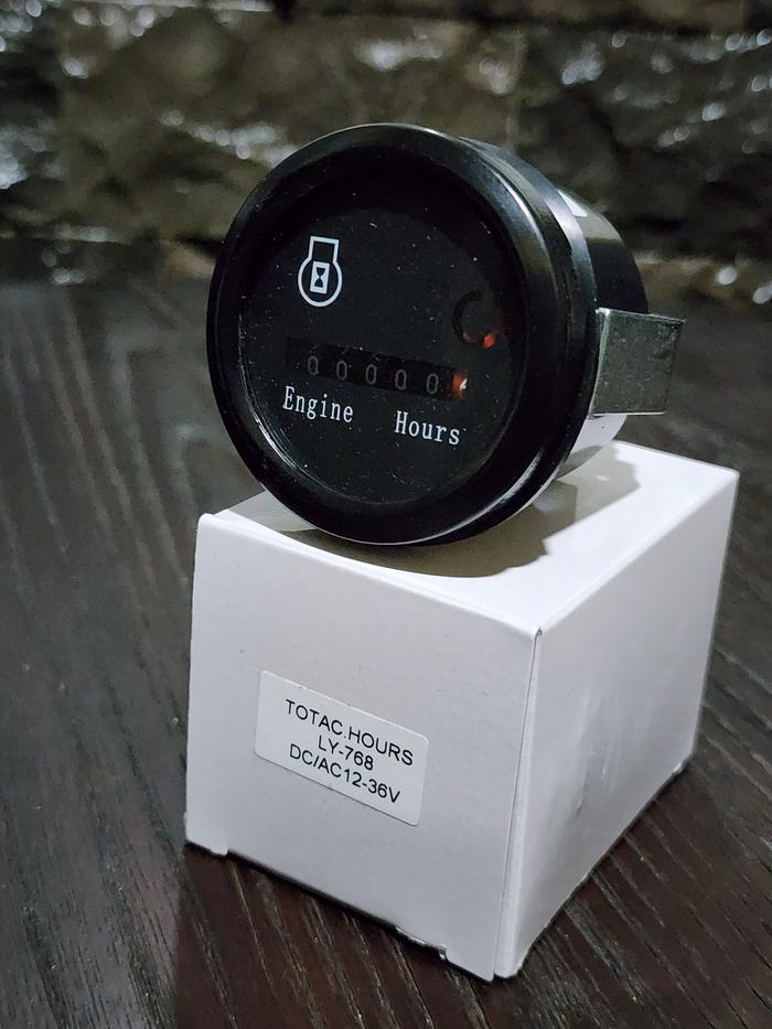 Jual Hour meter mobil type analog 10-80 AC/VDC HM005LY-768 - Kota ...