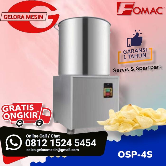 Jual OSP-4S OIL SPINNER Mesin Spinner Peniris Minyak Singkong FOMAC ...
