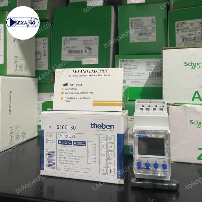 Jual Timer Theben Digital TR610 TR 610 Top3 Top 3 Original - Jakarta ...