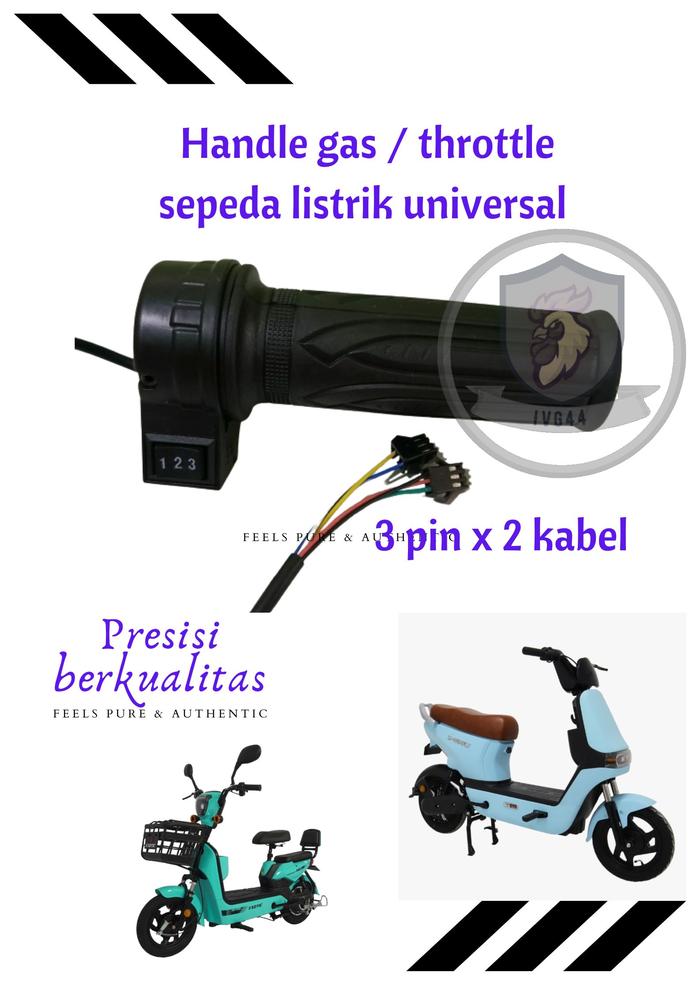 Jual Handle Gas Sepeda Listrik Throttle 3 Speed - Kab. Tangerang - 2D ...