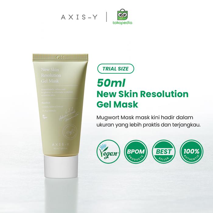 Jual Masker Gel AXIS-Y New Skin Resolution untuk Mencerahkan dan ...