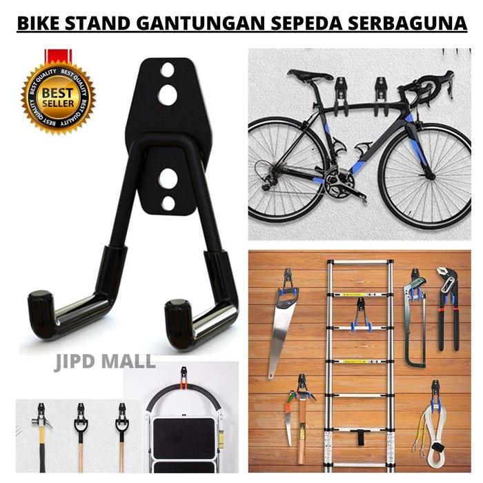 Jual Bike Stand Gantungan Parkir Sepeda Dinding Wall Bike Storage Rack ...