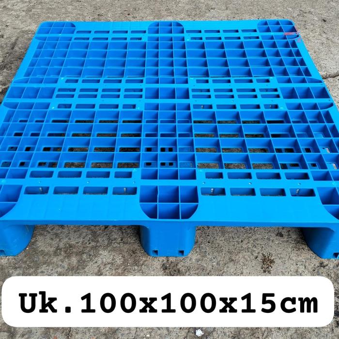Jual pallet plastik baru 100 x 100 x 15 cm palet plastik - Kab. Bekasi ...